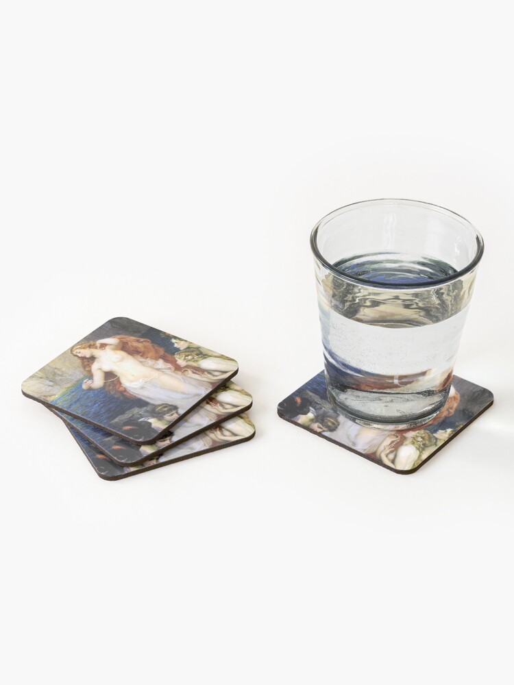 "The Pearls of Aphrodite - Herbert James Draper" Coasters (Set of 4 ...