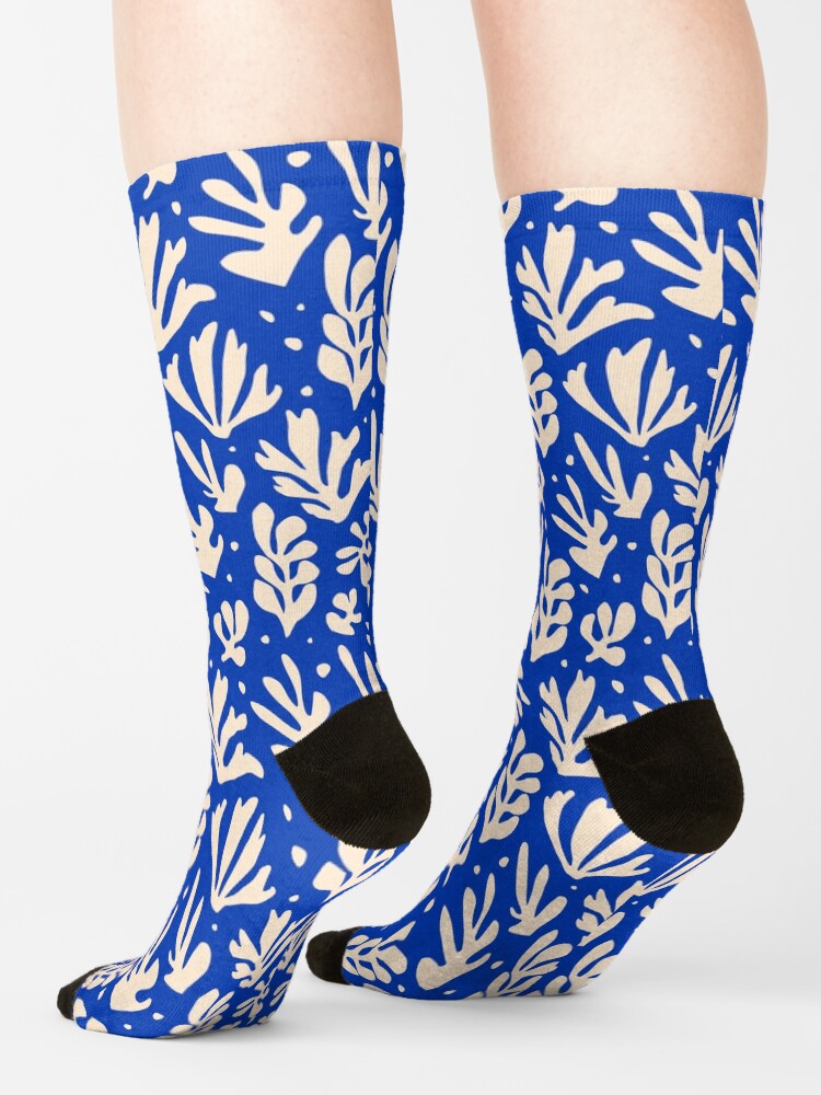 Leaves Pattern Plants Inspired by Henri Matisse | Socks sold by Hmong ...