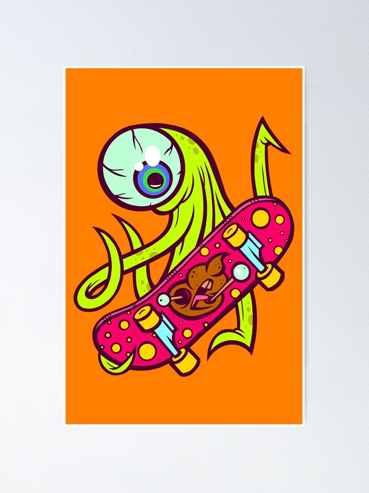 "Hang Five" Poster for Sale by artdyslexia | Redbubble