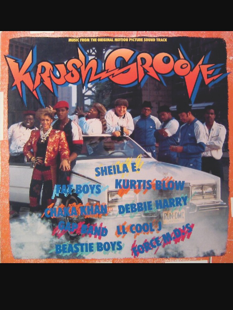 "krush groove merch" T-shirt for Sale by senikolamsa | Redbubble ...