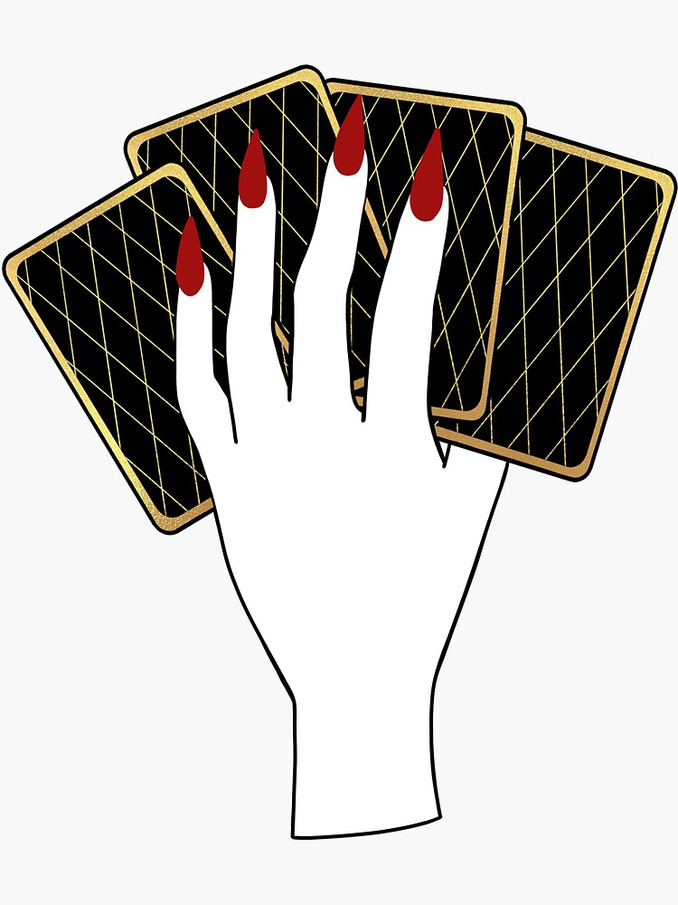 "Poker Face" Sticker by jasminssamra | Redbubble