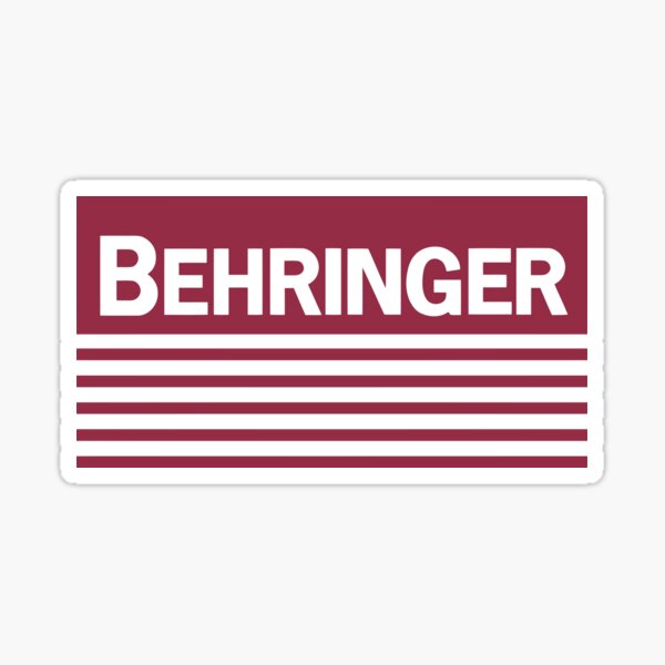 Behringer Stickers | Redbubble