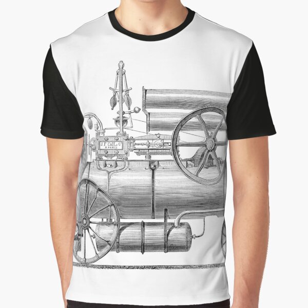 "Vintage Portable Engine" T-shirt for Sale by HighStrangeness ...