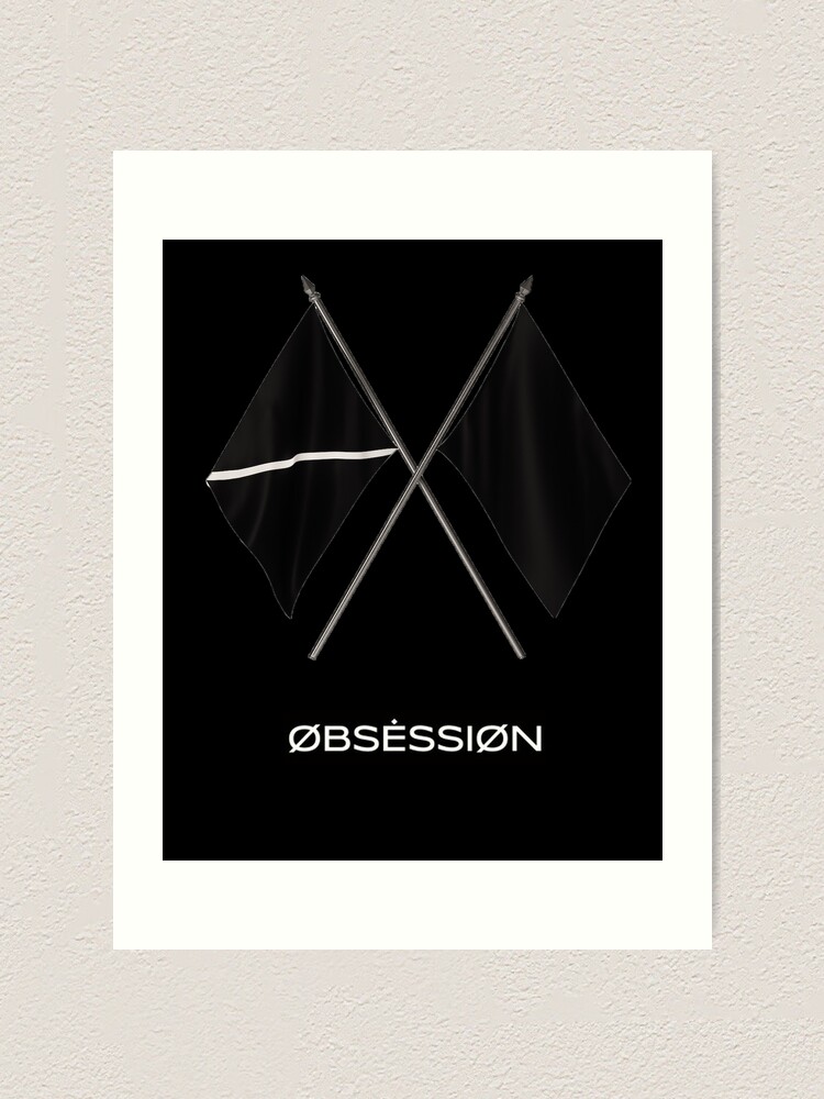 "EXO OBSESSION LOGO" Art Print for Sale by martace | Redbubble