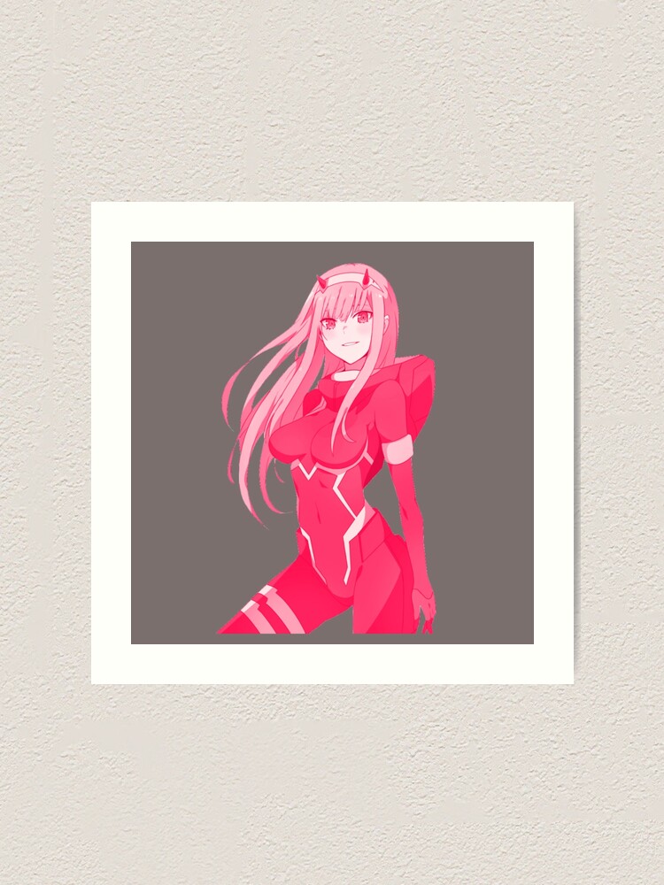 "ZERO TWO - Darling in the FranXX" Art Print for Sale by TETSUYA-CORP ...