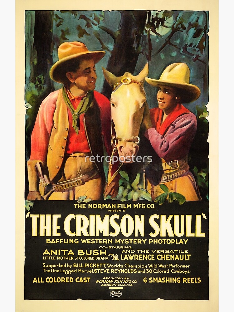 "The Crimson Skull Richard Norman 1922 Vintage Movie Poster Advertising ...