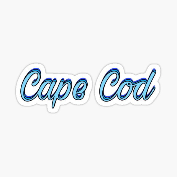 "Cape Cod sticker" Sticker for Sale by gabbi112 | Redbubble