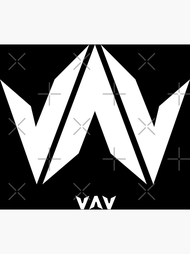 "KPOP BOY GROUP VAV LOGO" Photographic Print by LySaVN | Redbubble