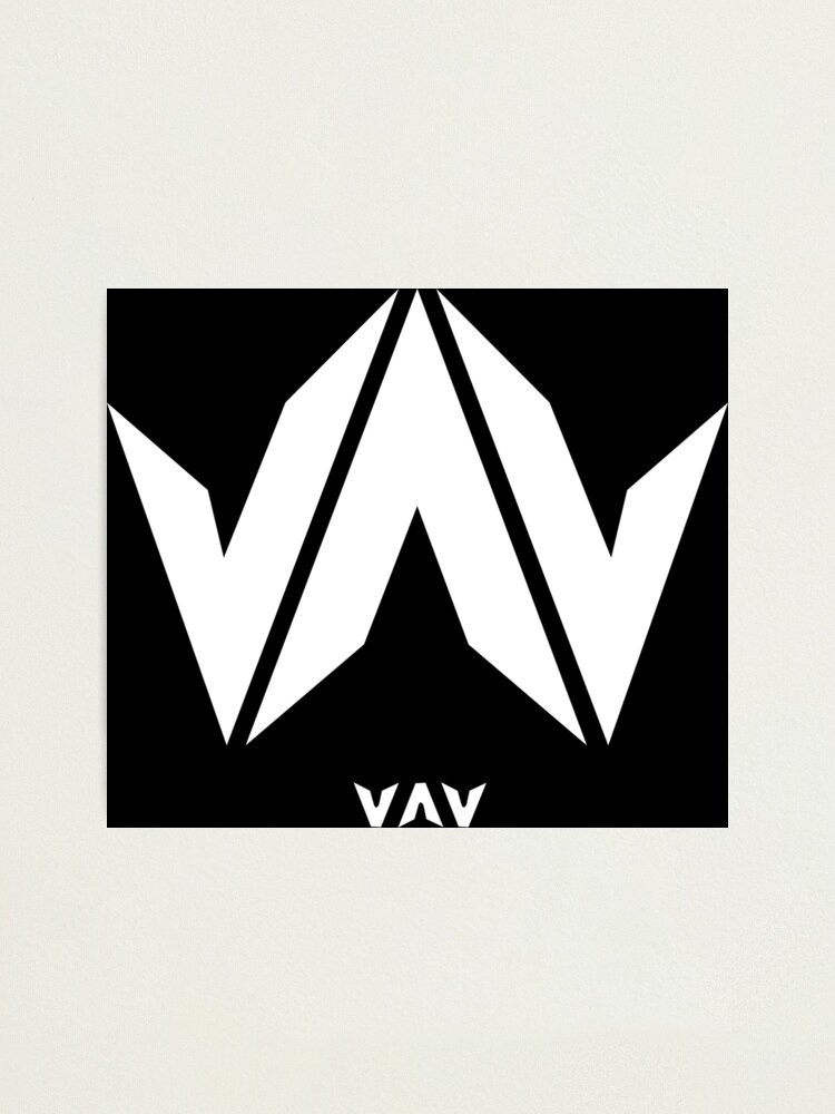 "KPOP BOY GROUP VAV LOGO" Photographic Print by LySaVN | Redbubble