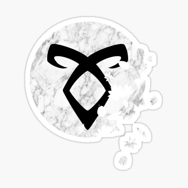 Pegatina «Runa de cazadores de sombras - Runa de poder angelical ...