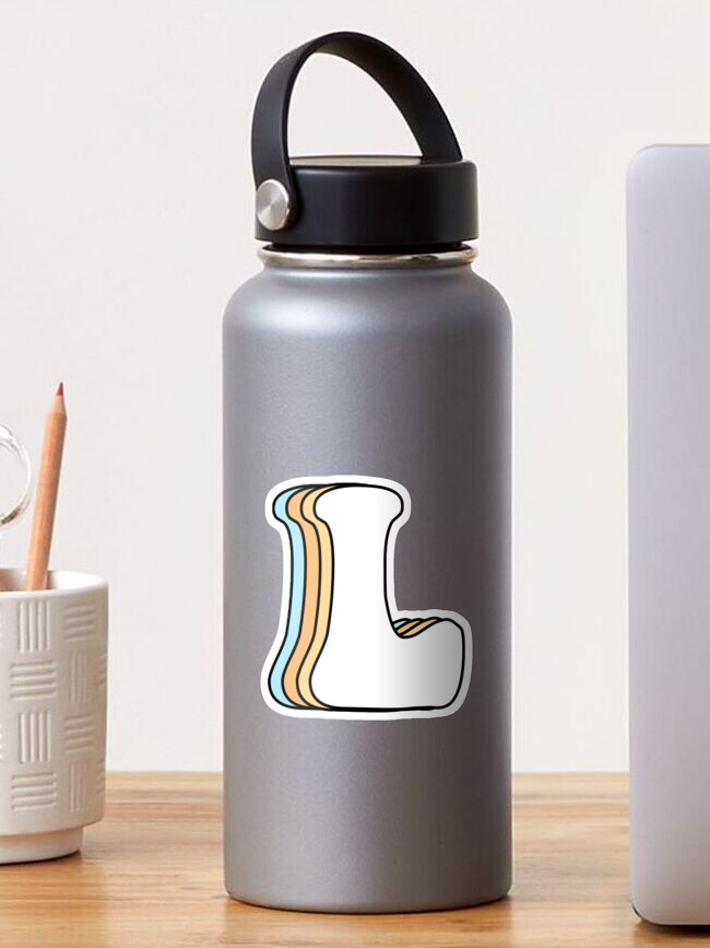 Pegatina for Sale con la obra «letra l» de paytonbattle | Redbubble