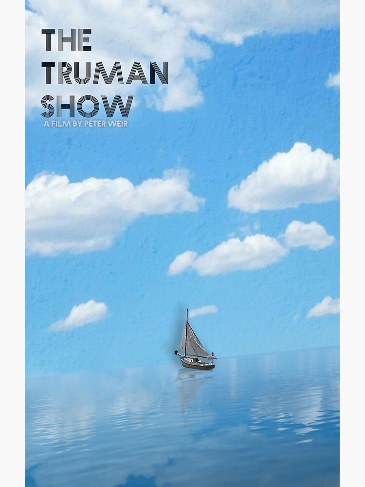 "The Truman Show" Sticker for Sale by Arbrax | Redbubble