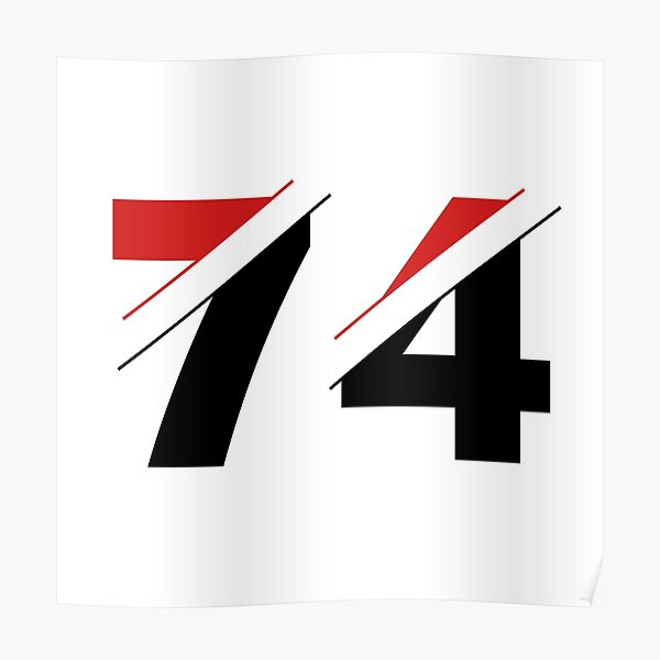 Seventy four Is My Lucky Number Poster For Sale By Urosek Redbubble seventy-four-is-my-lucky-number-poster-for-sale-by-urosek-redbubble