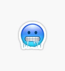 Cold Emoji Stickers | Redbubble