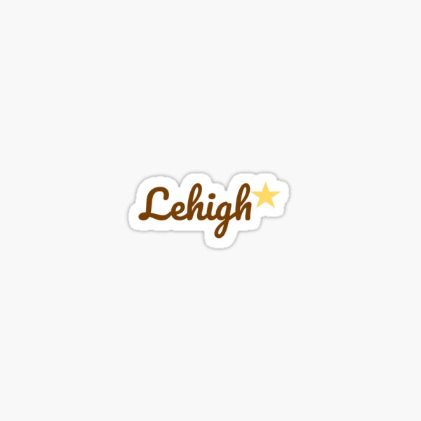"lehigh sticker " Sticker by christina711 | Redbubble