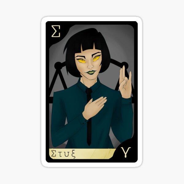 "Styx: the Inviolable Oath" Sticker for Sale by Brethyra | Redbubble