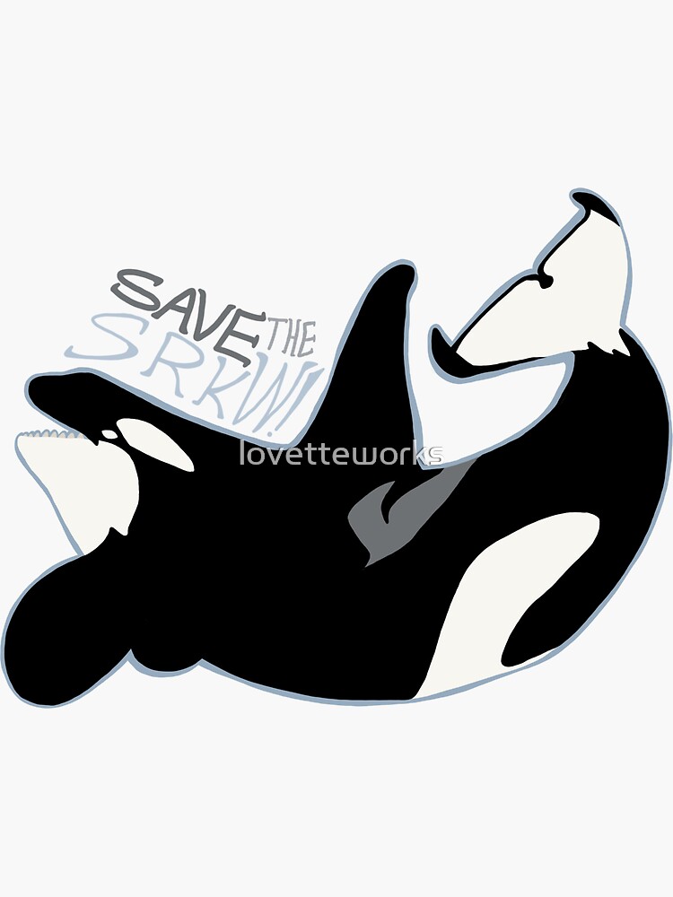 "Save the Southern Residents" Sticker by lovetteworks | Redbubble