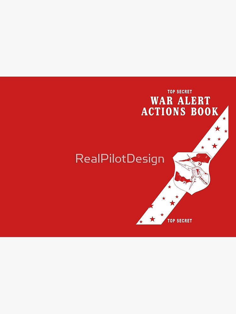 "WAR ALERT ACTIONS BOOK | USAF Strategic Air Command Cold War Repro Art" Journal for Sale by ...