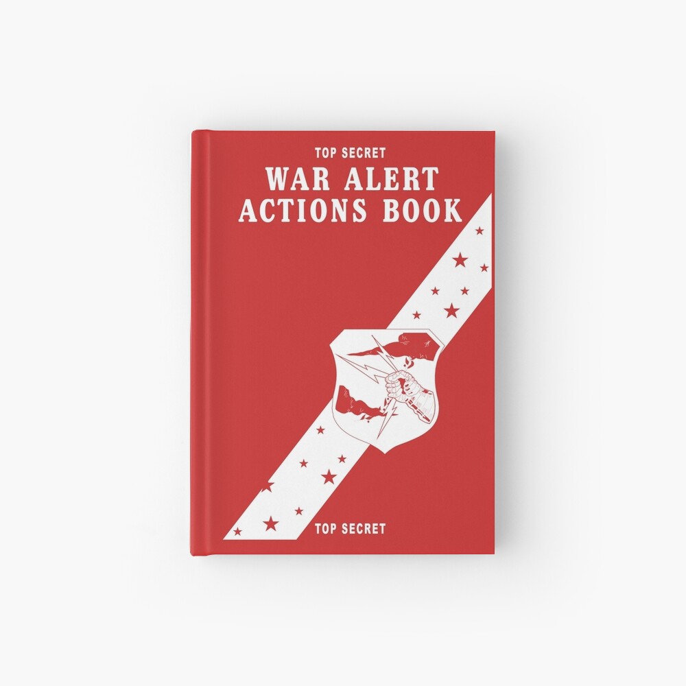 "WAR ALERT ACTIONS BOOK | USAF Strategic Air Command Cold War Repro Art ...