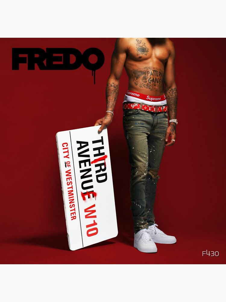 "FREDO THIRD AVENUE" Sticker by F430 | Redbubble