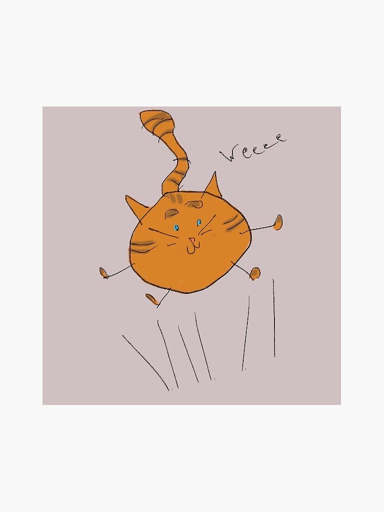 "weeee" Sticker for Sale by teahollic | Redbubble