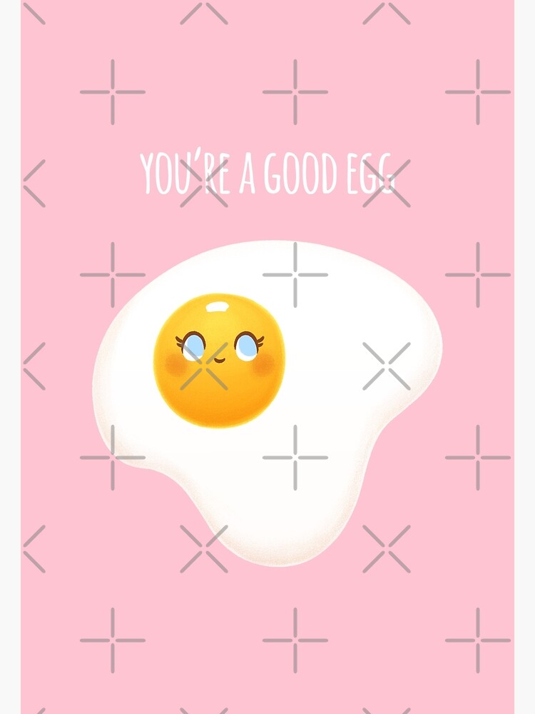 "You're A Good Egg" Postcard for Sale by doodlecarrot | Redbubble