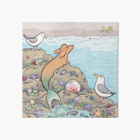 "The Merdog" Art Board Print for Sale by ninacrittenden | Redbubble