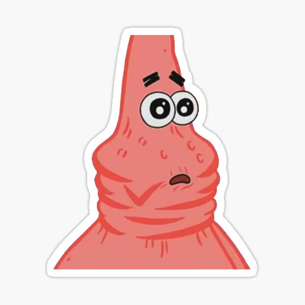 "Patrick Star" Sticker for Sale by apryan | Redbubble