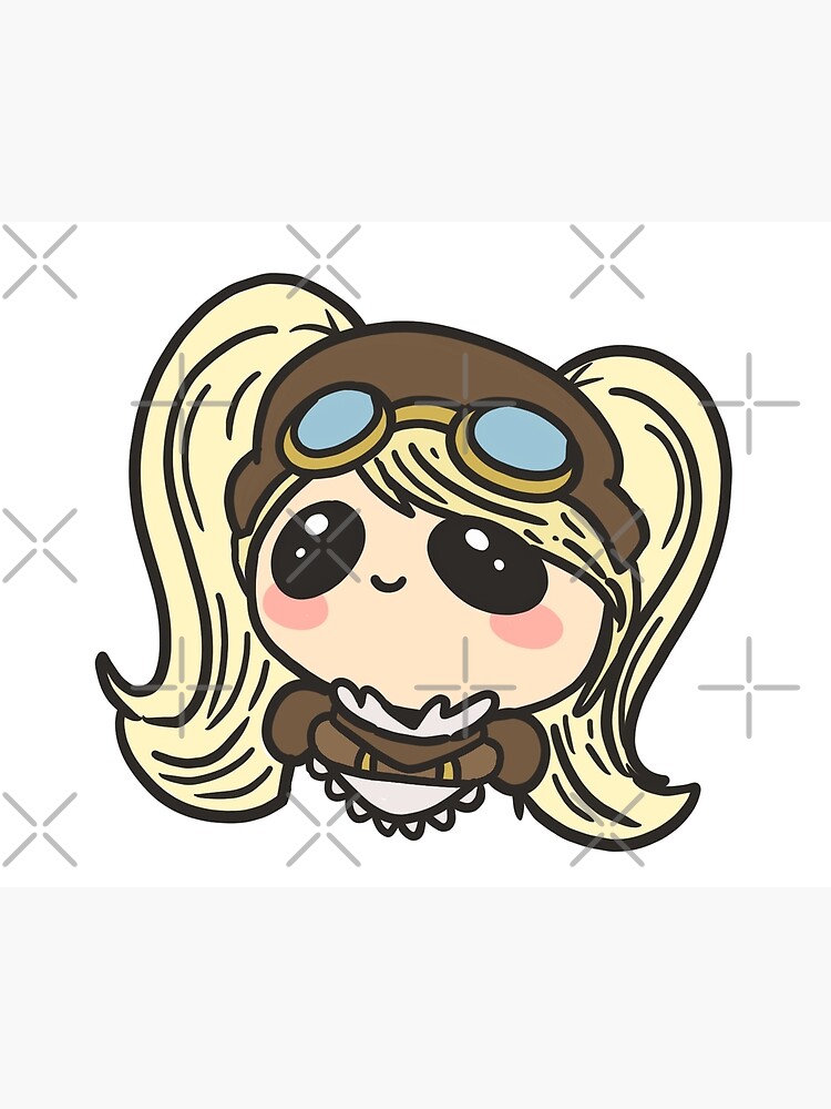 "LAYLA CHIBI MOBILE LEGENDS" Photographic Print by doodlemachine ...