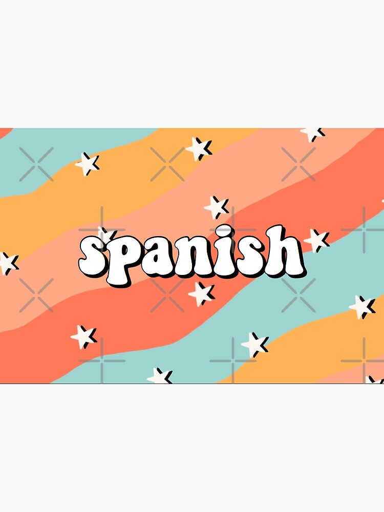 "spanish" Sticker for Sale by erynne25 | Redbubble