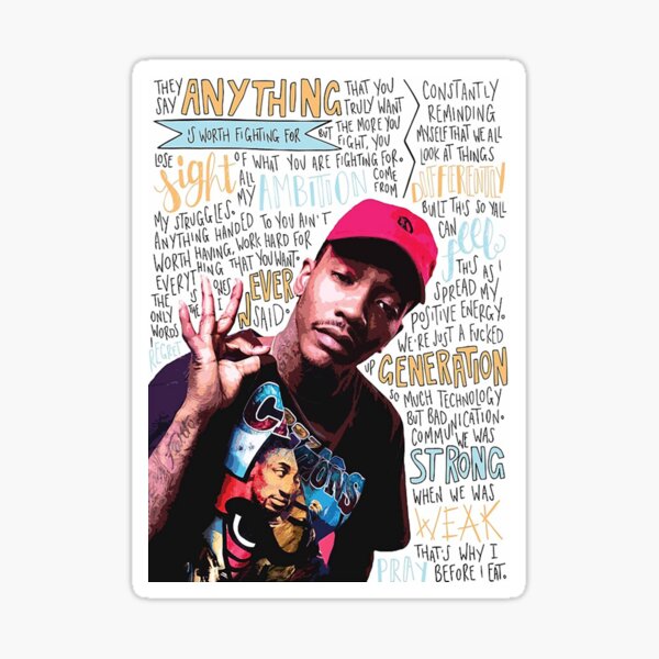 Dizzy Wright Stickers | Redbubble