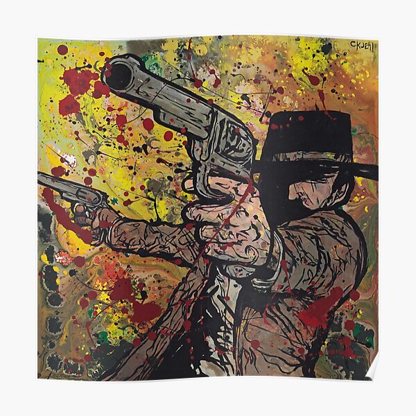 "Quick Draw" Poster for Sale by artofcodykuehl | Redbubble