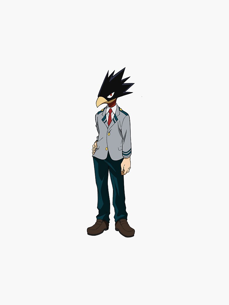 "Tokoyami School Uniform" Sticker by redri0t | Redbubble