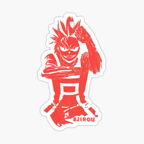 "Ejirou kirishima" Sticker by stRawberRymiLk6 | Redbubble