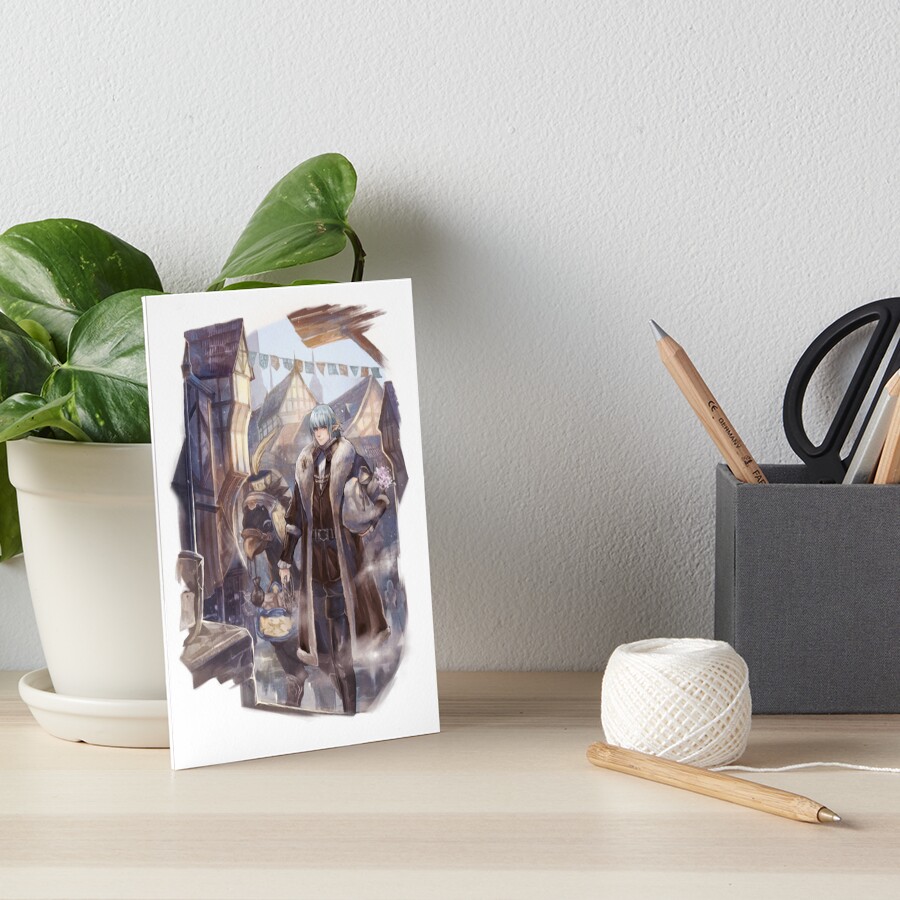 "Lord Haurchefant" Art Board Print by shinjyu | Redbubble