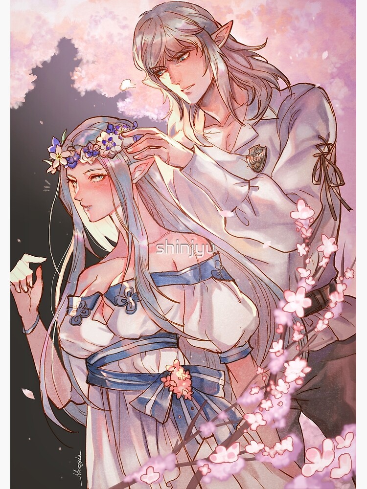 Estinien & Ysayle [princess day] Canvas sold by Akuchi | SKU 40884080 ...