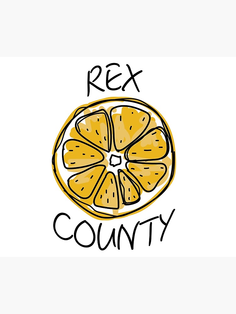 "Rex Orange County Black" Art Print by DotsAndDaisies | Redbubble