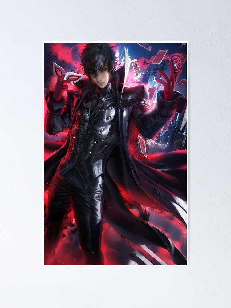 "P5 Joker" Poster for Sale by Realsakimichan | Redbubble