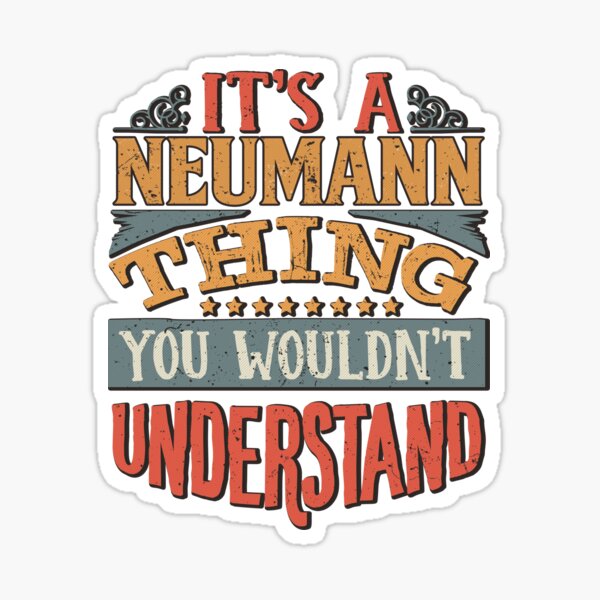 Neumann Stickers | Redbubble