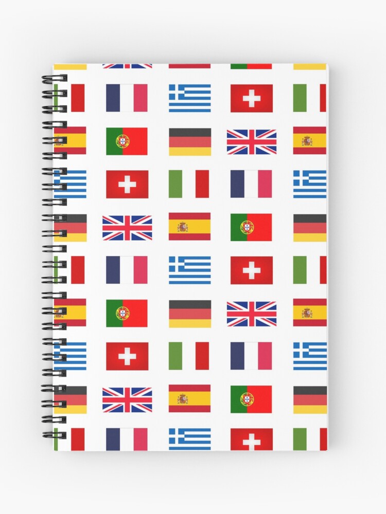 "Flags of European countries" Journal by AsKartongs | Redbubble