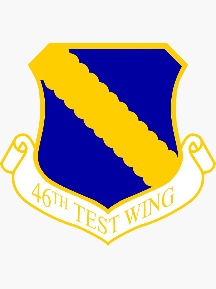 "46th Test Wing - USAF" Sticker for Sale by wordwidesymbols | Redbubble
