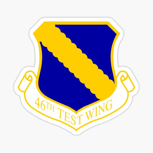 "46th Test Wing - USAF" Sticker for Sale by wordwidesymbols | Redbubble
