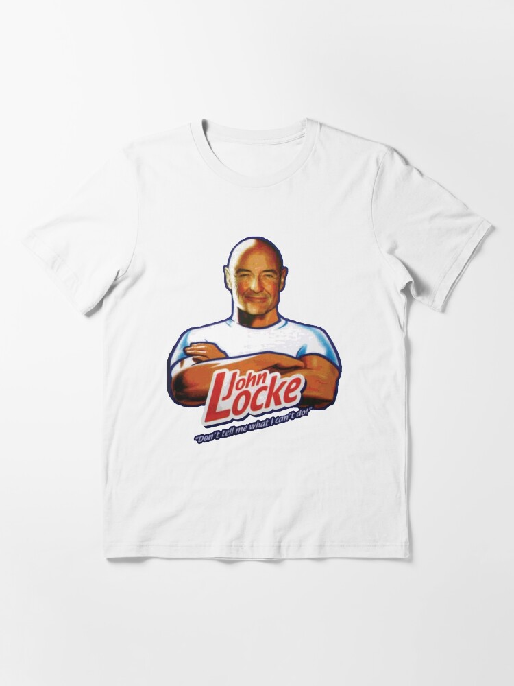 "John Locke Lost Don't tell me what I can't do" Essential T-Shirt for ...