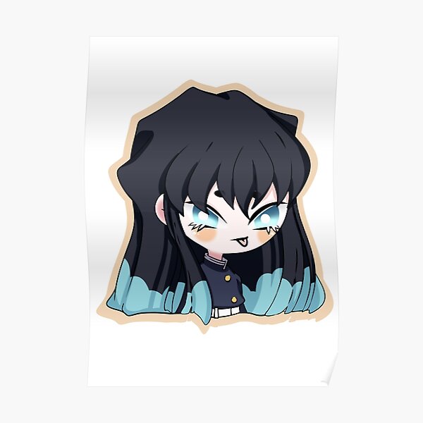 "Chibi Muichiro" Poster by Ishae | Redbubble