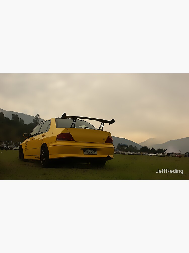 "Mitsubishi Lancer Evo VII" Sticker for Sale by JeffReding | Redbubble