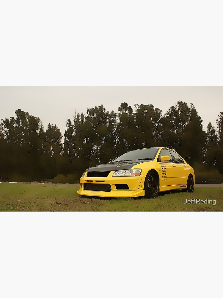 "Mitsubishi Lancer Evo VII" Poster by JeffReding | Redbubble