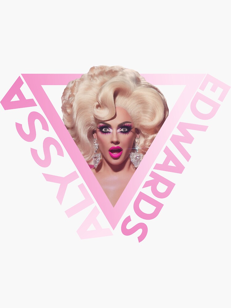 "ALYSSA EDWARDS" Sticker for Sale by shantaysashay | Redbubble