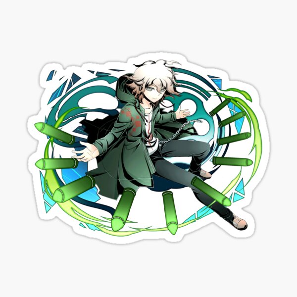 "Nagito Komaeda - Danganronpa Anime" Sticker for Sale by the-Gate ...