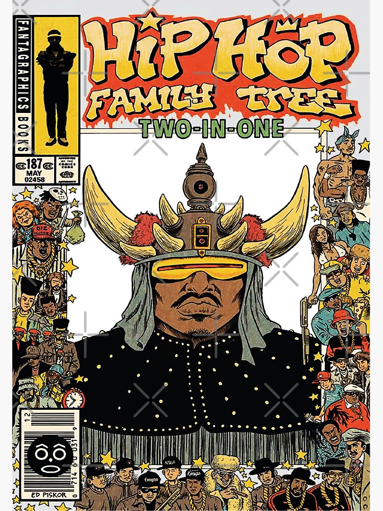 Pegatina «Hip Hop - árbol genealógico» de Pikokk | Redbubble