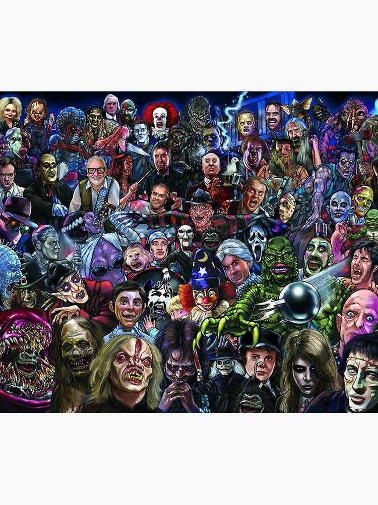 "Horror Collage" Tapestry for Sale by danielchan76 | Redbubble
